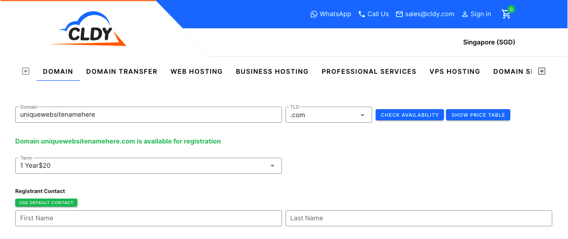 3 Step Domain Registration Guide for Businesses