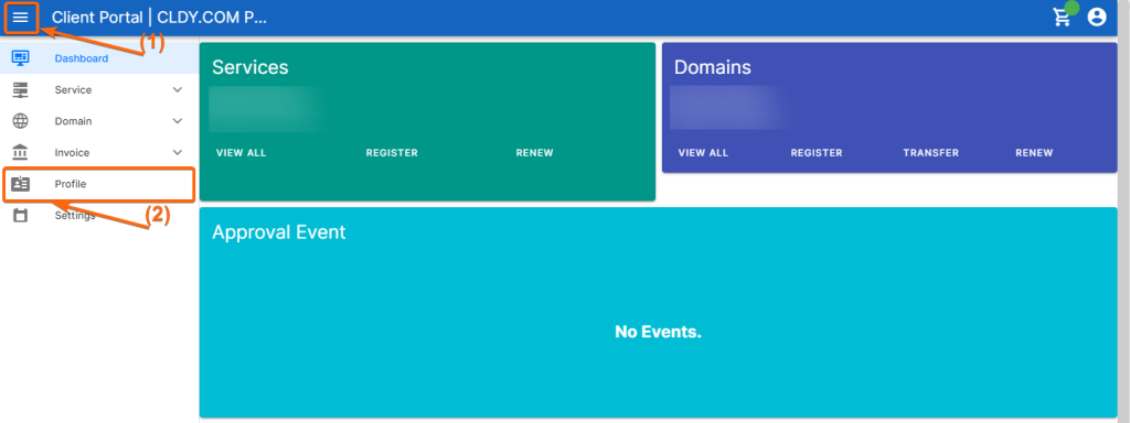 How to Change CLDY Client Portal Password?