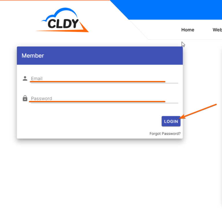 How to Change CLDY Client Portal Password?