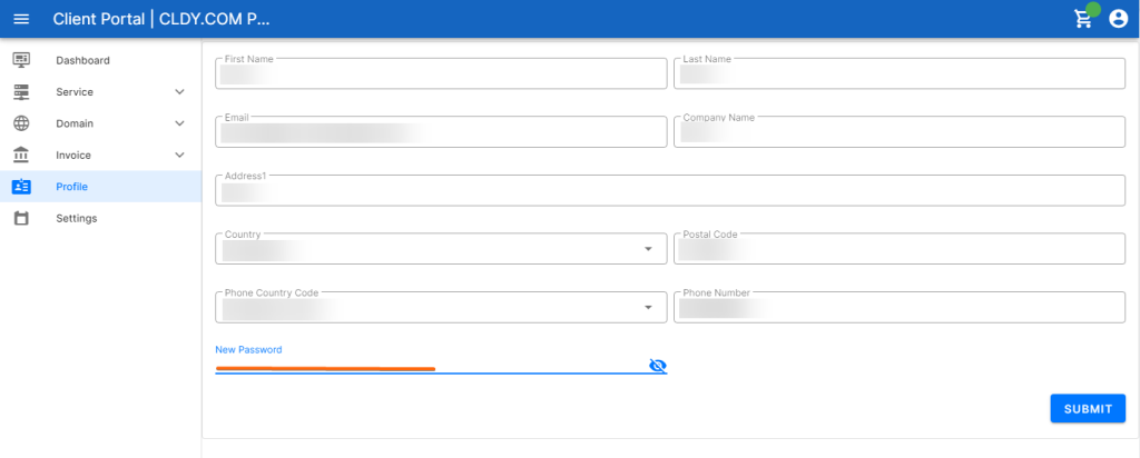How to Change CLDY Client Portal Password?