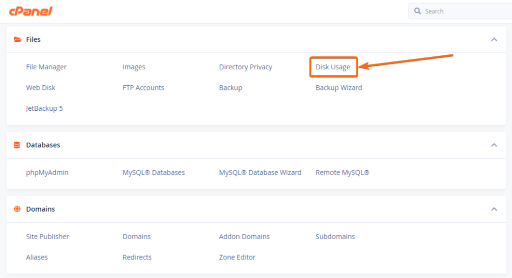 How to Check Diskspace usage and Diskspace breakdown via cPanel feature ...