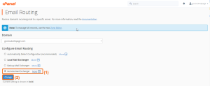 How to Configure Email Routing in cPanel?