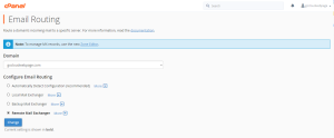 How to Configure Email Routing in cPanel?