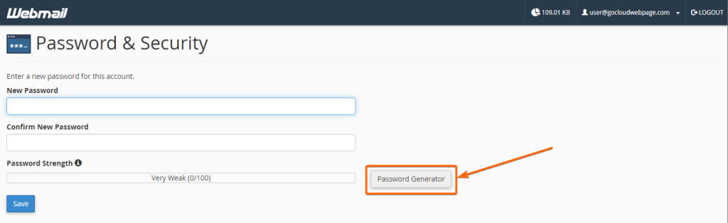 How to Change Email Account Password via Webmail?