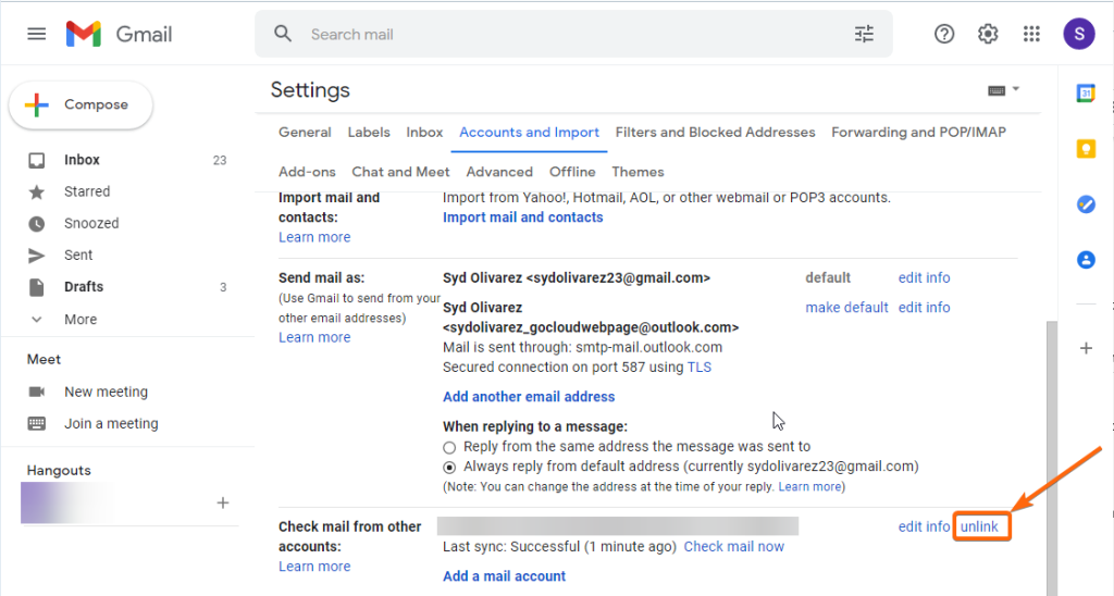 How to Connect POP Email Fetch in Gmail?