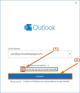 How to Connect POP Email in Microsoft Outlook? (alternative method)