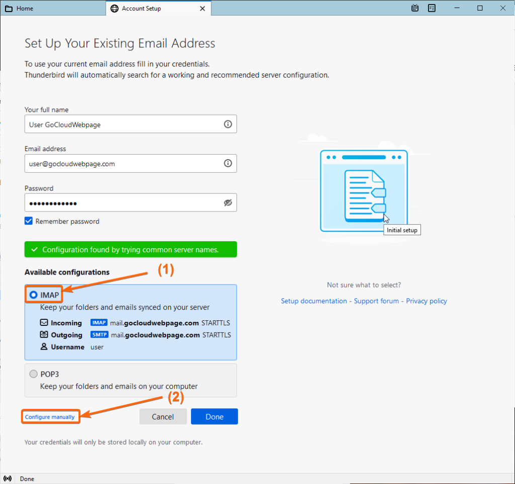 How to Connect IMAP in Thunderbird Email Client?