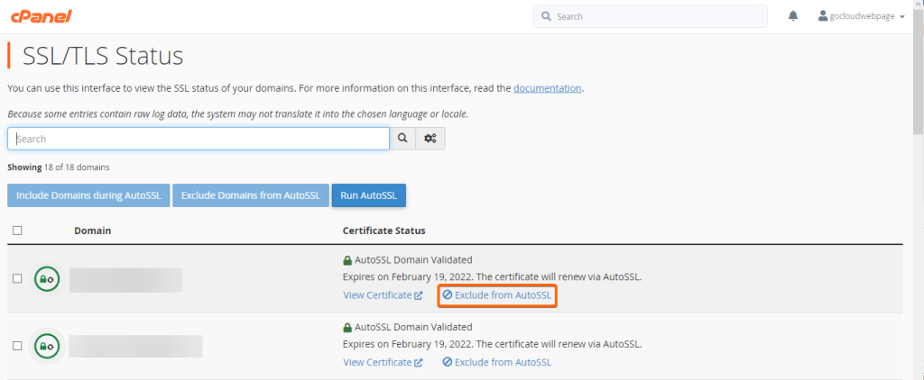 What is Autossl by cPanel?