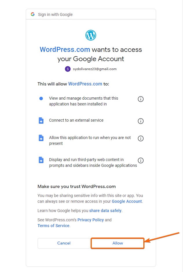 How to Embed Google Docs to WordPress