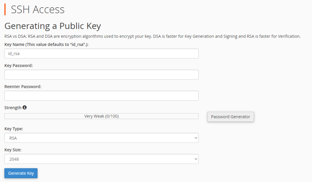 How to Use SSH Access