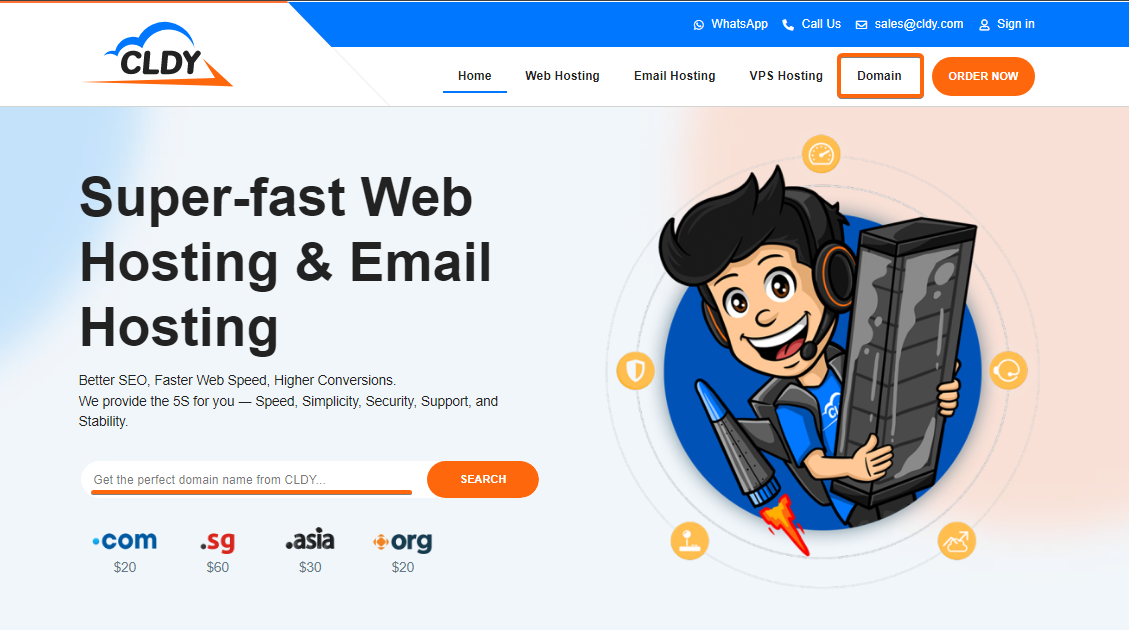 How to Signup for Domain and Hosting? (From Guest View)