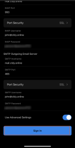 How to Setup IMAP Email in Microsoft Outlook (iOS Phone)